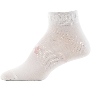 Under Armour Women's Essential Lightweight Low Cut Socks, 6-Pairs, White 2 Assorted, Medium