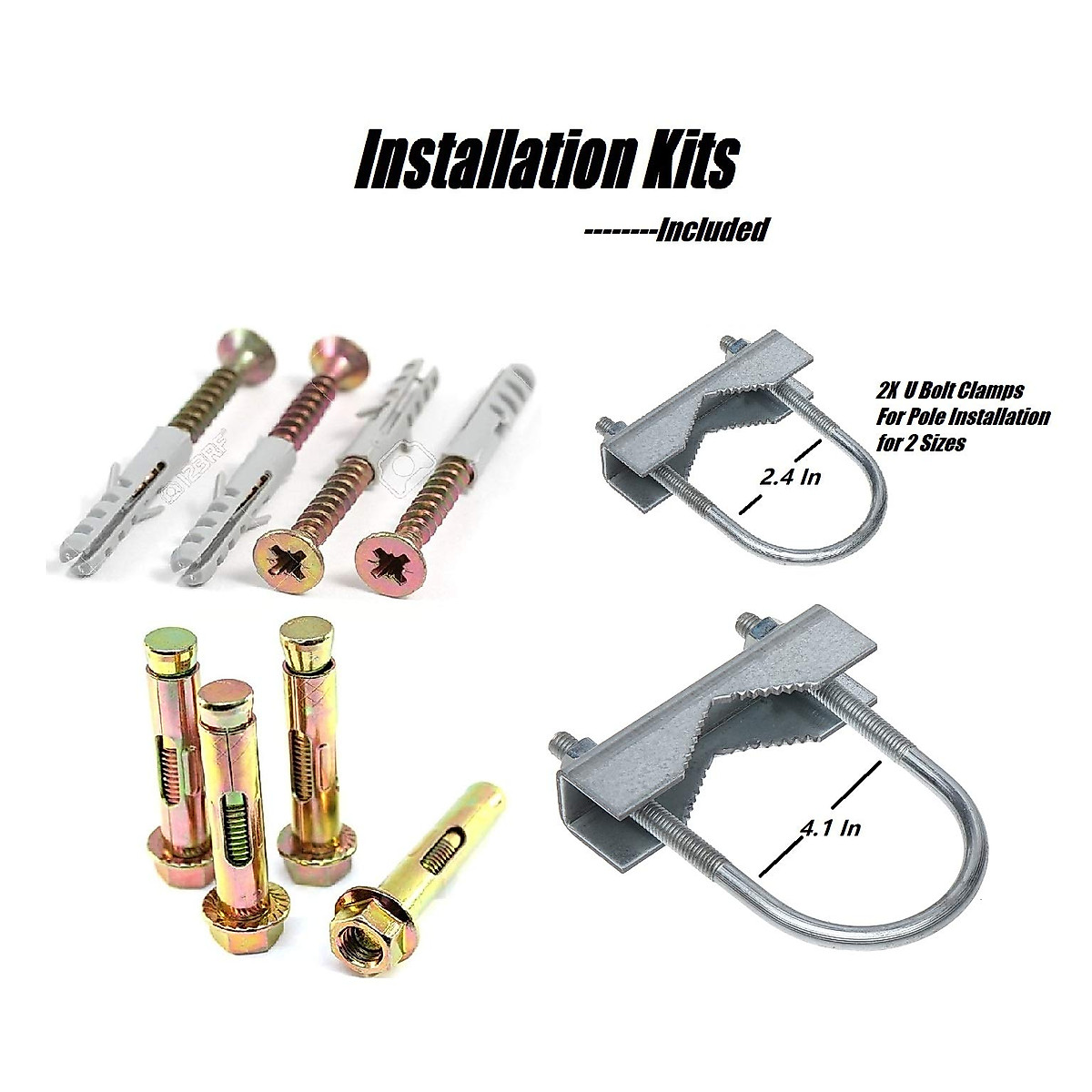 Bizlander 108LED Solar Flood Light with 1109 Lumens IP65 Rating, Manual Switch, Light Detachable, 7.4V Lithium Battery for Home Garden, Carport, Garage, Car Park, Commercial Sign Light