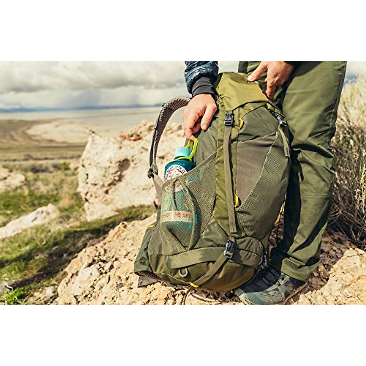 Gregory Mountain Products Stout 70 Backpacking Backpack, Phantom Blue, Plus Size