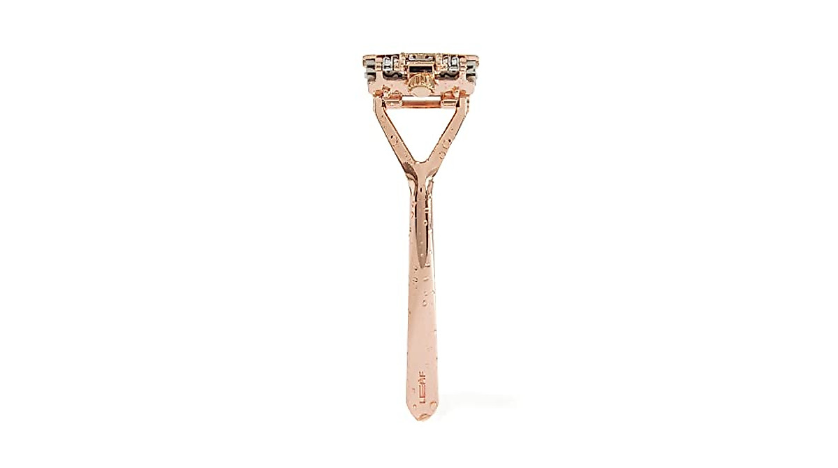 Leaf Razor Rose Gold Eco-Friendly Safety Razor for Men & Women