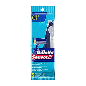 Procter & Gamble 1573411 Gillette Sensor2 Mens Disposable Razors - 2 Count