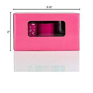 Hogg 3oz Sublimatable Tumbler Shot Glasses with lid and stainless straw (6 Pack), DIY, Customizable, Reusable, Double Wall Insulated, Sublimation Tumblers (Pink)