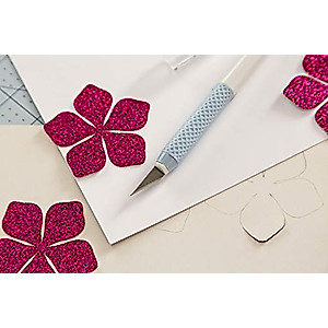 Cricut TrueControl Knife Kit - For Use As a Precision Knife, Craft knife, Carving Knife and Hobby Knife - For Art, Scrapbooking, Stencils, and DIY Projects - Comes With 5 Spare Blades - [Blue]