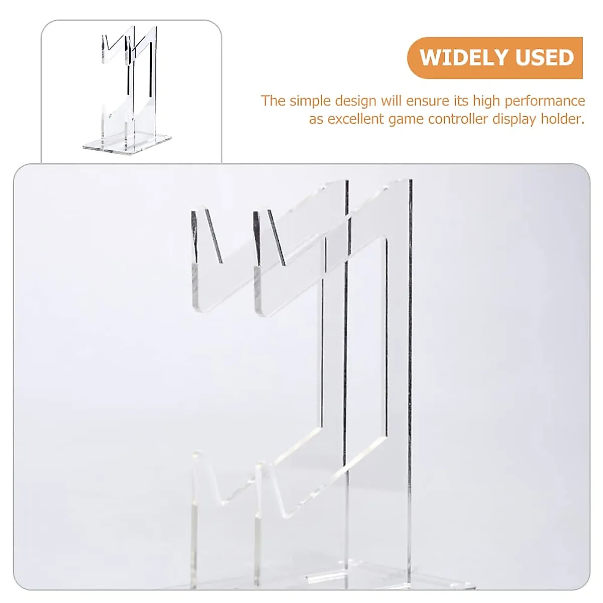Headphone Storage Rack Clear Headphone Supports Game Handle Holder Headphone Display Holder Game Controller Storage Rack Controller Support Stand Game Controller Bracket