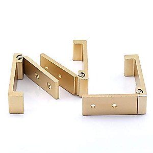 ZRM&E 3-Pack Folding Hooks Wall Door Clothes Coat Hat Bags Hangers Space Saving Racks Holder Aluminum Alloy Kitchen Bathroom Rustproof Towel Hooks Foldable Single Hook Gold