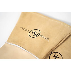 Western Welder Outfitting - Stick Welding Gloves | Heat-Resistant, Gloves (Medium)