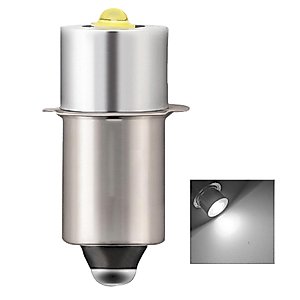 1PC P13.5S Mag Light LED Bulb 3-6 C&D Cells Torch Flashlight LED Converter 6V White 12V 3V 9V 18V White/Warm 24V 4.5V