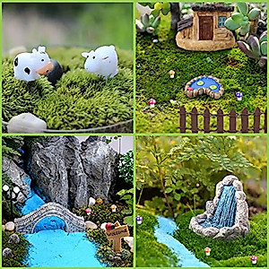 BEZALEL Fairy Garden Accessories - Upgrade Fairy Garden Kit Fairy Garden Supplies Miniatures Figurines for Micro Landscape Plant Pots Bonsai Craft Decor Terrarium Decor - Fairy Garden Decor 25pcs