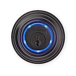 Kwikset - Kevo 99250-203 Kevo 2nd Gen Bluetooth Touch-to-Open Deadbolt Smart Lock featuring SmartKey Security, Venetian Bronze