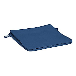 Arden Selections ProFoam Performance Outdoor Seat Cushion 20 x 20, Lapis Blue