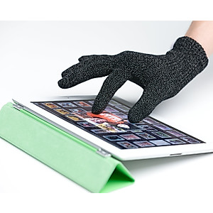 Agloves Sport Touchscreen Gloves, iPhone Gloves, Texting Gloves (Black, Small/Medium)