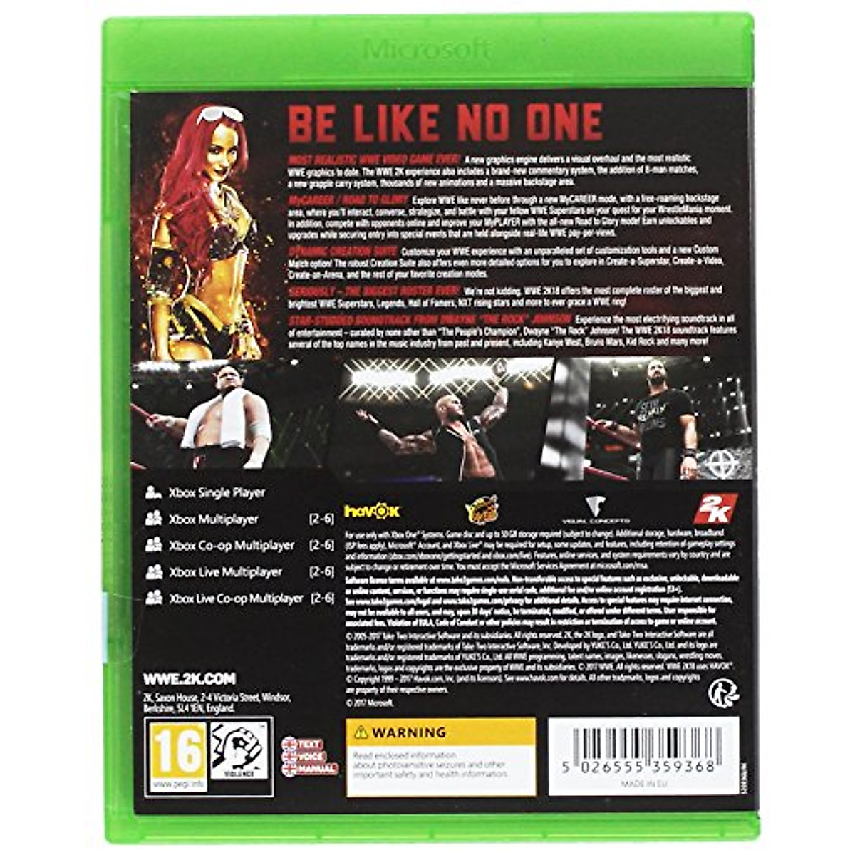 WWE 2K18 (Xbox One)