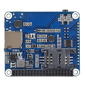 4G/3G/2G/GSM/GPRS/GNSS HAT Module for Raspberry Pi /4B/3B+3B/2B/Zero/Zero W/Zero WH/Jetson Nano Based on SIM7600G-H Support LTE CAT4 up to 150Mbps for Downlink Data Transfer,the Global Version