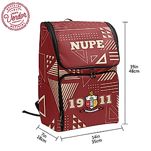 BBGreek Kappa Alpha Psi Fraternity Paraphernalia - Nupe 1911 - College School Backpack, Book Bag - Official Vendor