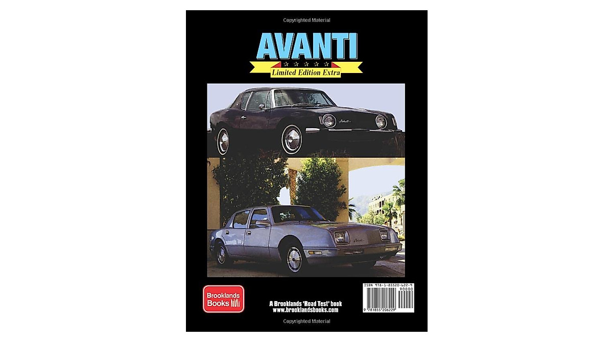 AVANTI LIMITED EDITION EXTRA: Road Test Book — 🛍️ The Retail Market