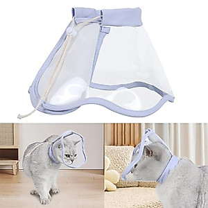Vmohuyktx Gentle and Durablity Recovery Cone Collar for Small Animals Dogs and Cats in Need of Comfortable Rest and Fast Recovery