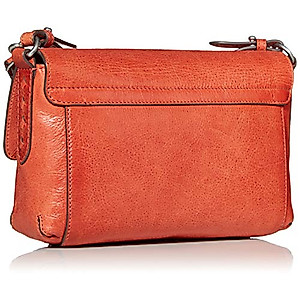 Frye Reed Flap Crossbody, Burnt Orange