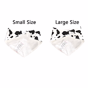 JN&LULU 3-Pack Newborn Baby Bibs Baby Bandana Drool Bibs for Drooling and Teething,Organic Cotton Bibs for Baby Gifts