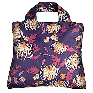 Envirosax Reusable Bag Polyester Shopping Grocery Bags Pouch Set of 5 Oriental Spice Designs Water Resistant
