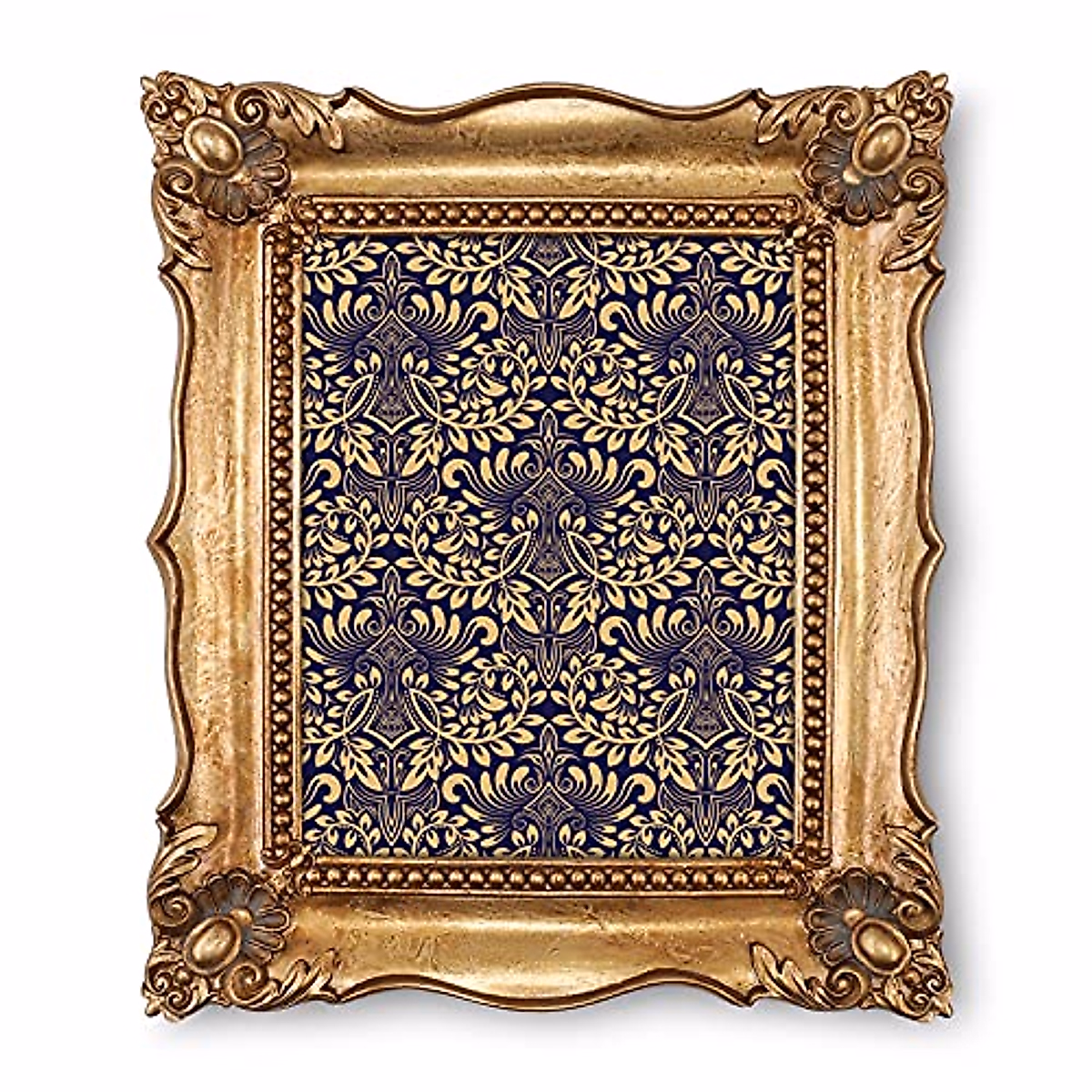 SIMON'S SHOP 8x10 Picture Frame Baroque Picture Frames 8x10 Vintage Photo Frames 10 x 8 in Bronze