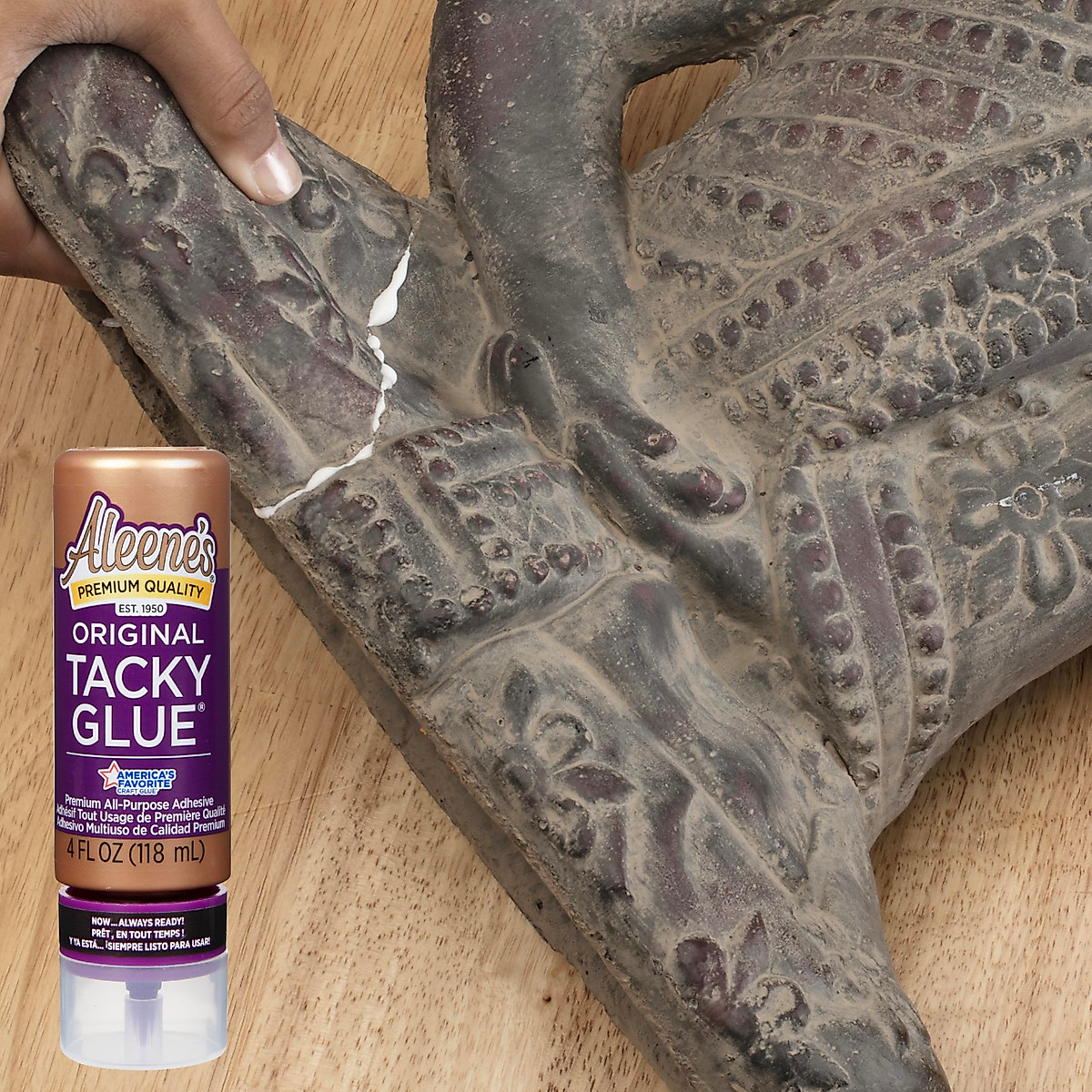 Aleene's Always Ready Tacky Glue, 4 oz, Original