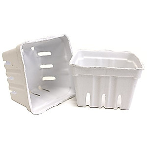 BCI Crafts Berry Baskets 10pc White