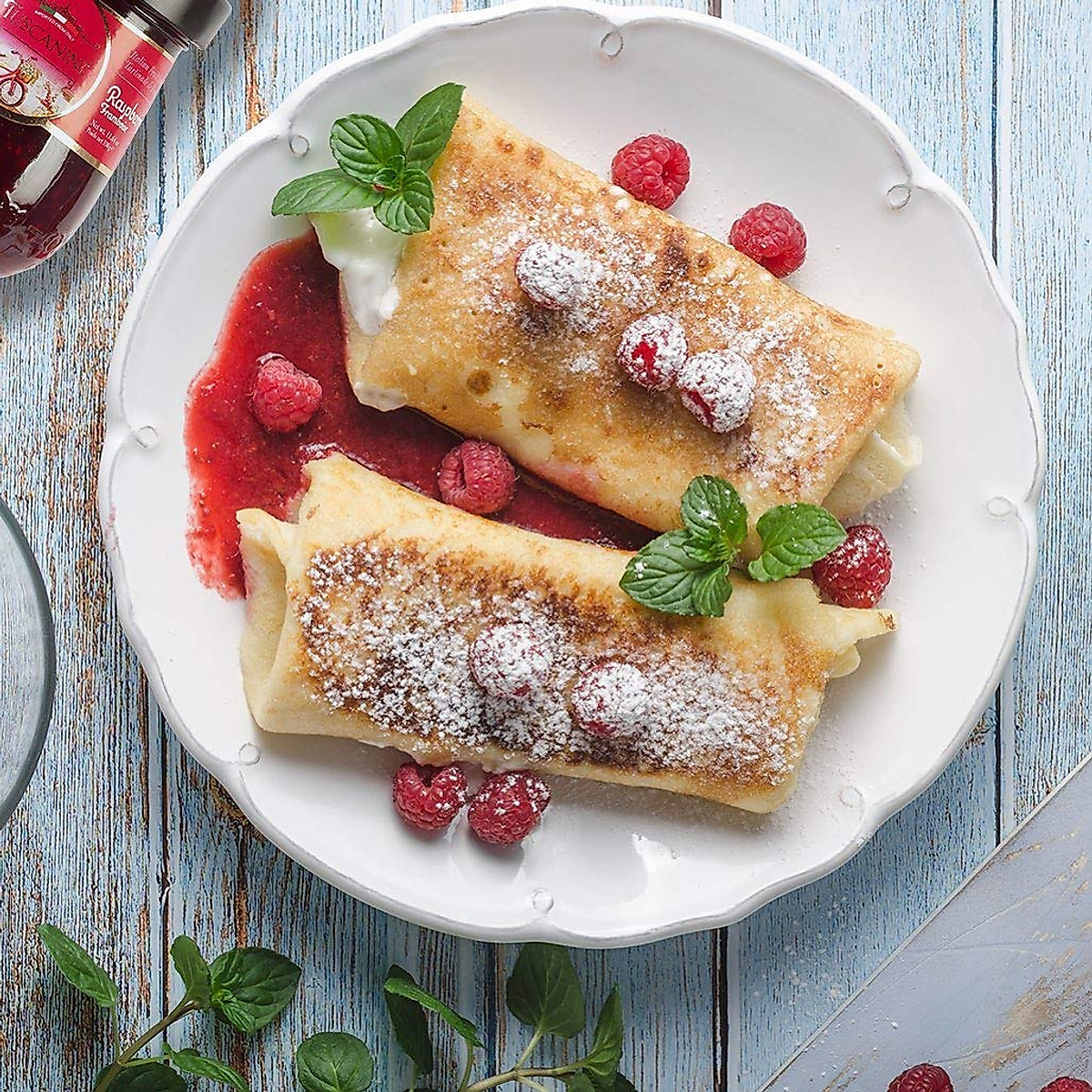 Tuscanini Premium Italian Raspberry Preserves, 11.64 oz Jar, Spreadable Fruit Jam, No High Fructose Corn Syrup, No Preservatives, Non GMO, Gluten Free