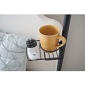 DormCo Over The Bed Shelf Supreme - Suprima Adjustable Shelving - Gunmetal Gray