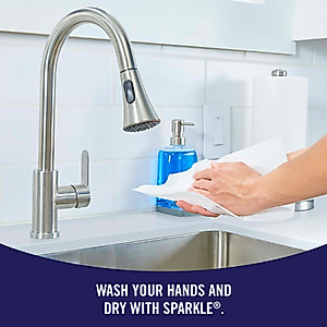 Sparkle® Tear-A-Square® Paper Towels, 2 Double Rolls = 4 Regular Rolls, 2 Count (Pack of 1)