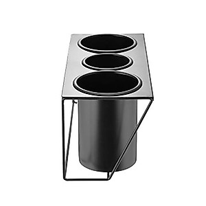 J JACKCUBE DESIGN JackCubeDesign Hair Dryer Holder Hair Styling Product Care Tool Organizer Bath Supplies Accessories Tray Stand Storage Bathroom Steel Hair Dryer Holder(Black) MK470B