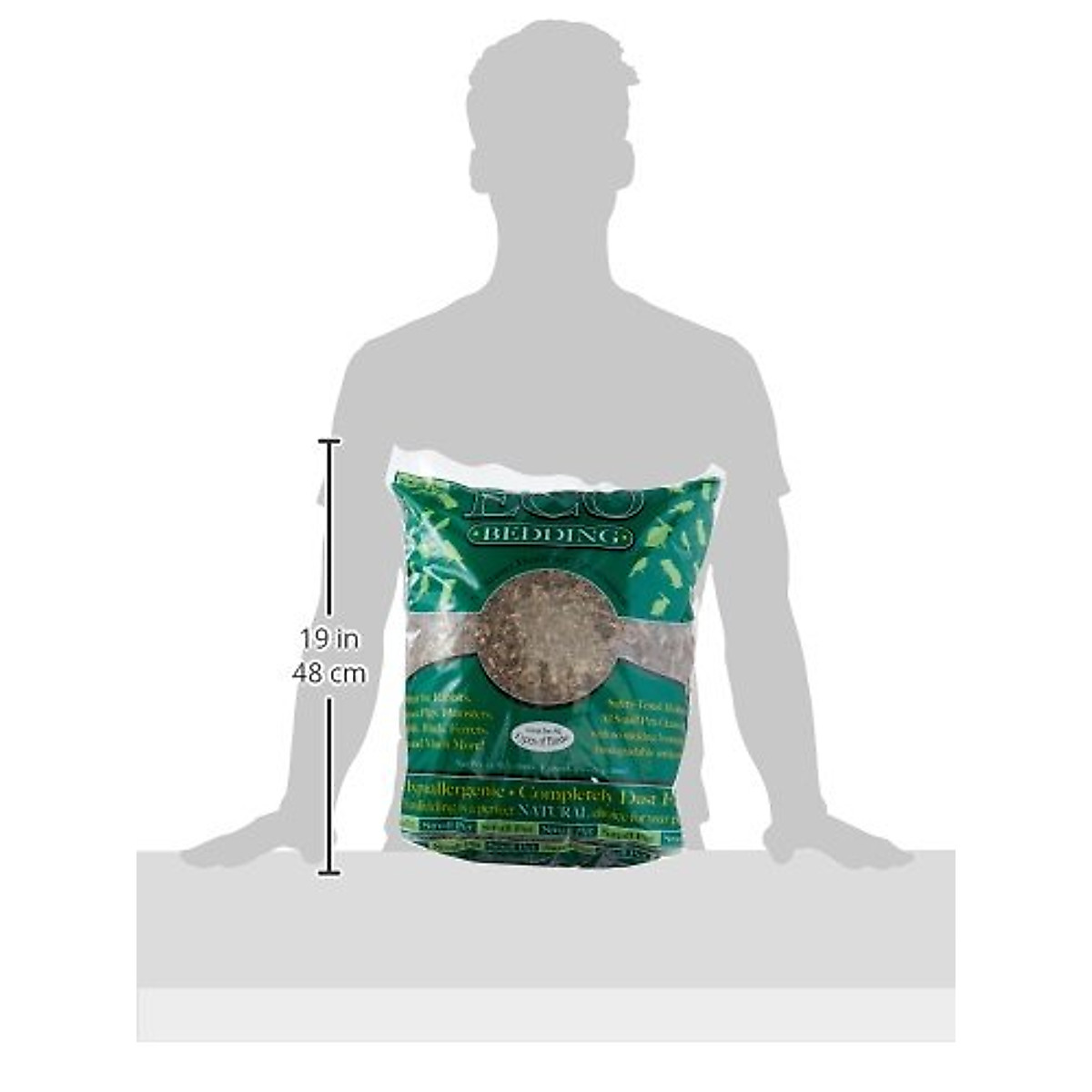 FiberCore Eco Bedding for Small Pet, 1.5 lb, Blue