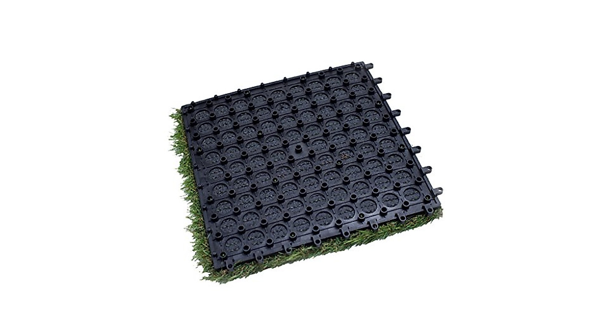 GOLDEN MOON Artificial Grass Turf Tile - Durable & Stylish