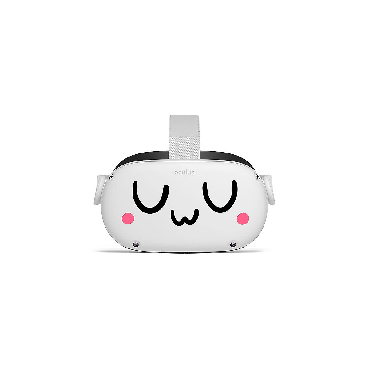 RuckUp UwU Face - Oculus Quest 2 - Decals - Black & Pink FUN