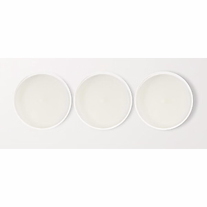 DIPTYQUE Baies Roses & Figuier Scented Candle 3 Piece Set 70 Grams Each Gift Boxed, White