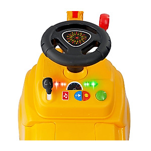 Kiddieland Lights N' Sounds Activity Crane Truck Ride-on