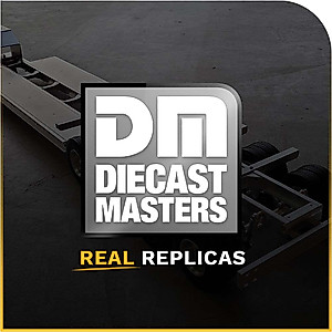 Diecast Masters RC Lowboy Trailer | Diecast Trailer Truck Accessory for Radio Control Tractor | 1:16 Scale Model Remote Control Trailer Attachment | Diecast Model 27008