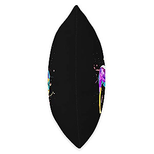 Miniature Pinscher Dog Design Gifts Men Women Splash Art Miniature Pinscher Cute Gift Men Women Dog Lover Throw Pillow, 16x16, Multicolor