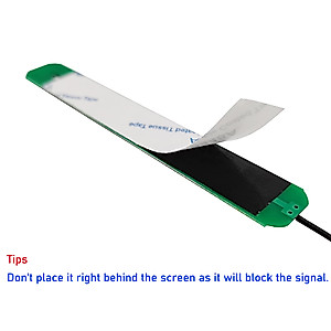 2 x 8dBi 2.4GHz 5.8GHz Dual Band WiFi Antenna IPEX Internal Antennas with 50cm Cable for Mini PCIe Card