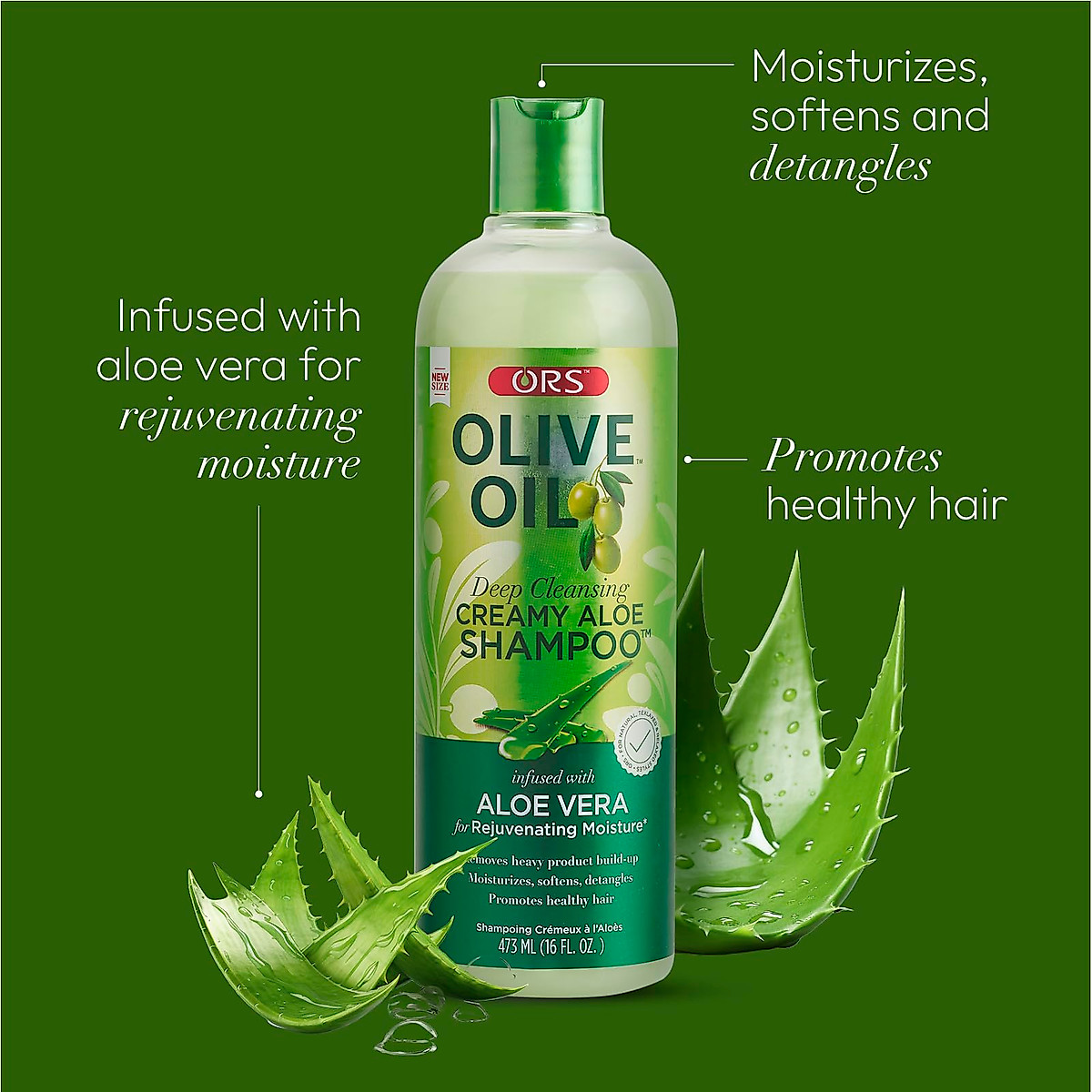 ORS Olive Oil Moisture Restore Creamy Aloe Shampoo