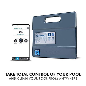 Aquabot Elite Pro Robotic Pool Cleaner with Bluetooth, Massive Top-Load Cartridge Filters, Dual Brushes, and App