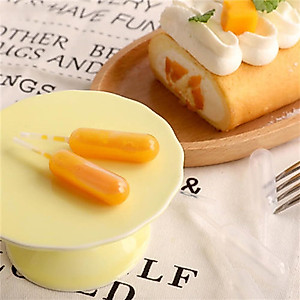 UUYYEO 100 Pcs 4ml Mini Plastic Pipettes Small Sauce Squeeze Droppers Cupcake Shots Liquid Infusers Injectors Dropping Pipettes Eye Dropper Pipettes