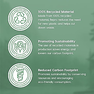 IRIS USA Plastic Storage Basket, 6-Pack, Medium, Shelf Basket Storage Organizer for Pantry, Cabinet, Bedroom, Closet, Laundry Room, Eco-Friendly, Navy