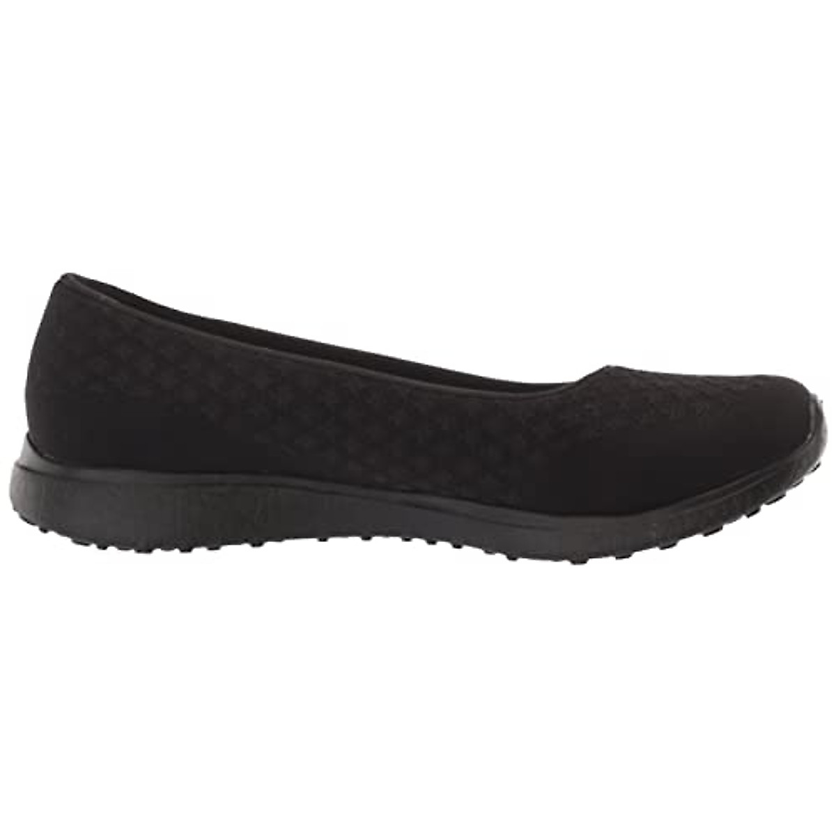 Skechers Sport Women's Microburst One up Fashion Sneaker,black,8.5 W US