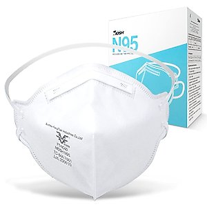 FANGTIAN N95 Mask NIOSH Certified Particulate Respirators Protective Face Mask (Pack of 10, Model FT-N040 / Approval Number TC-84A-7861), 10 Count (Pack of 1)