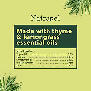 Natrapel Essential Oil Insect Repellent for Pets and People Uncarded - 2 Pack