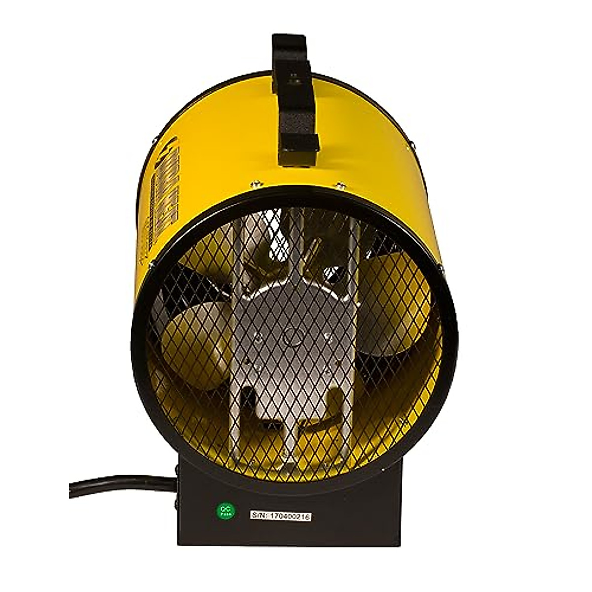 Dura Heat 240V Garage Overheat Protection Electric Forced Air Heater, Medium, Yellow