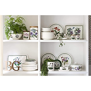 Portmeirion Botanic Garden Collection | 3 Piece Completer Set | 11-Inch Baking Dish, 3-Pint Casserole Dish, 15-Inch Oval Serving Dish | Made from Porcelain | Dishwasher and Oven Safe