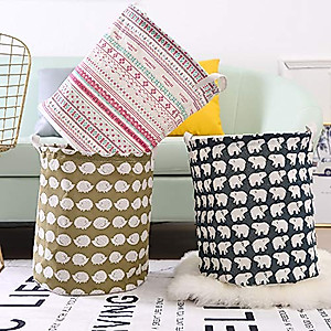 AFXOBO Home Waterproof Laundry Basket Large Capacity Folding Cloth Laundry Basket for Clothes Toy