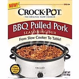 Crock Pot BBQ Pulled Pork Seasoning Mix (1.5 oz Packets) 3 Pack