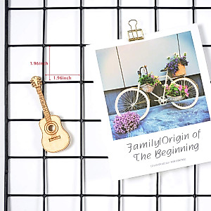 Pulatree Grid Photo Wall(Set of 2), Grid Wall Decorative Iron Rack Clip Photograph Wall Hanging Picture Wall, Ins Art Display Wall Grid 2 Packs 25.6 x17.7inch (Black)